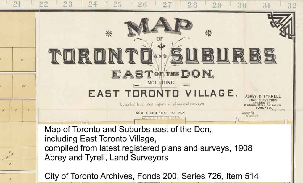 A map of what was and what might be, 1908 Abrey and Tyrell Map ...